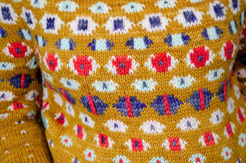 Hex Pullover Knitting Pattern - Etsy