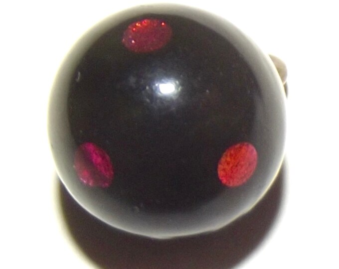 Antique Button Blue Glass Leo Popper Button W/ Inclusions - Etsy