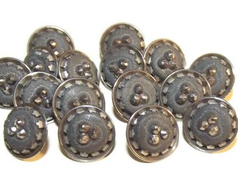 Antique Cut Steel Buttons | Etsy