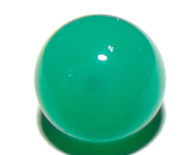Antique Button ~ Jade Green Glass Ball Shaped Button - Etsy