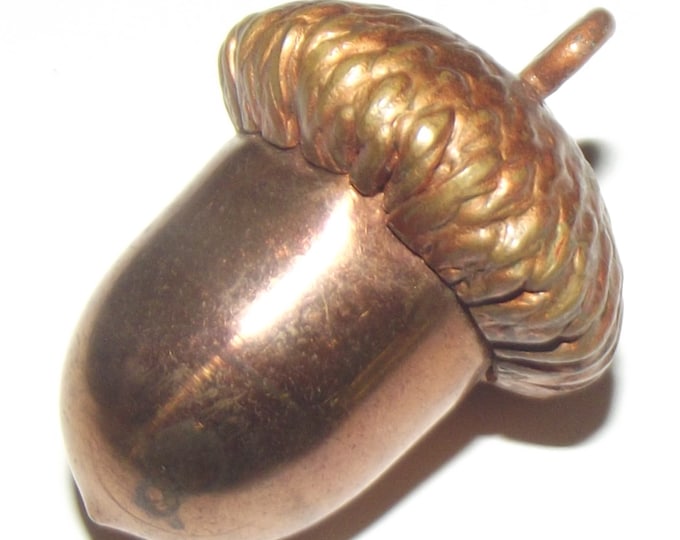 Antique Button Amazing Large Realistic Metal Acorn Button Metal Acorn ...