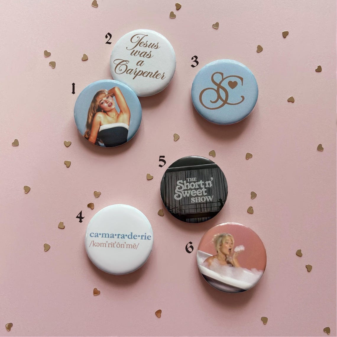 Sabrina Carpenter Short N Sweet Album & Tour Inspired Aesthetic ...