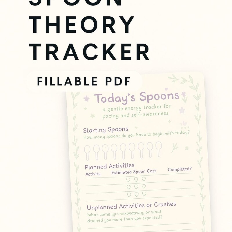 Spoon Theory - Etsy