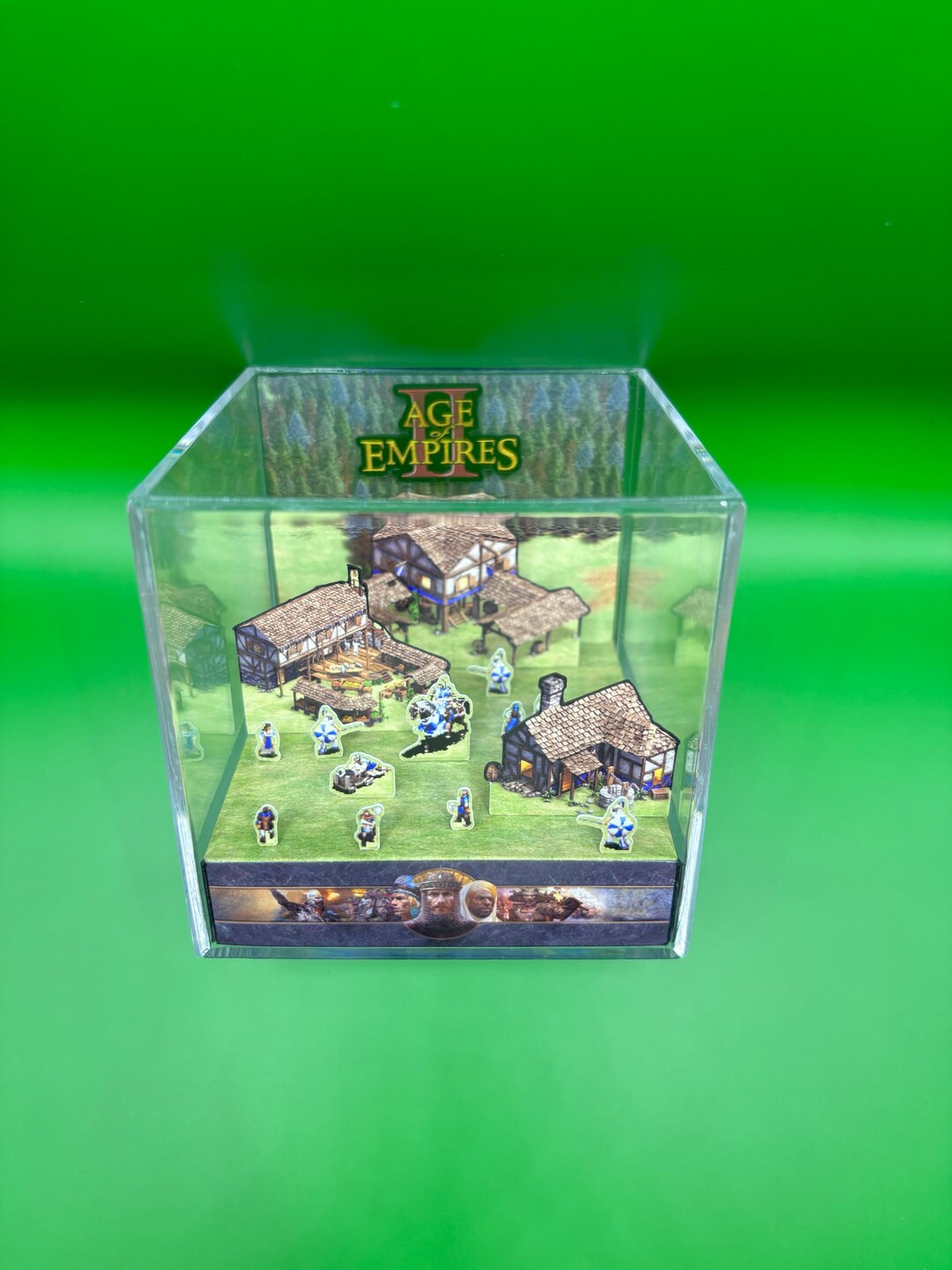 Age of Empires 2 Diorama Cube | Handmade Video Game Art! - Etsy