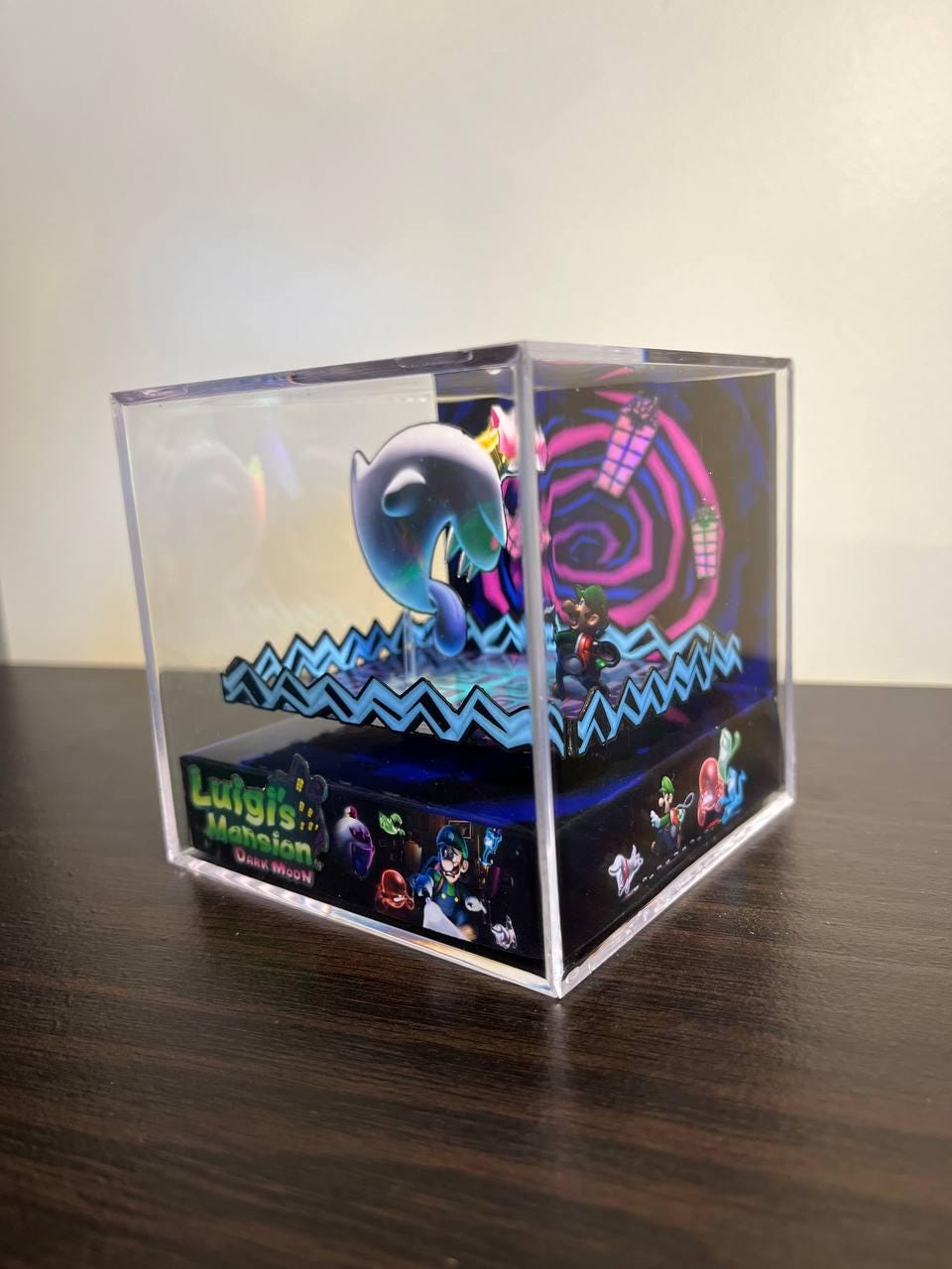 Luigi's Mansion Diorama Cube | Handmade Video Game Art! - Etsy