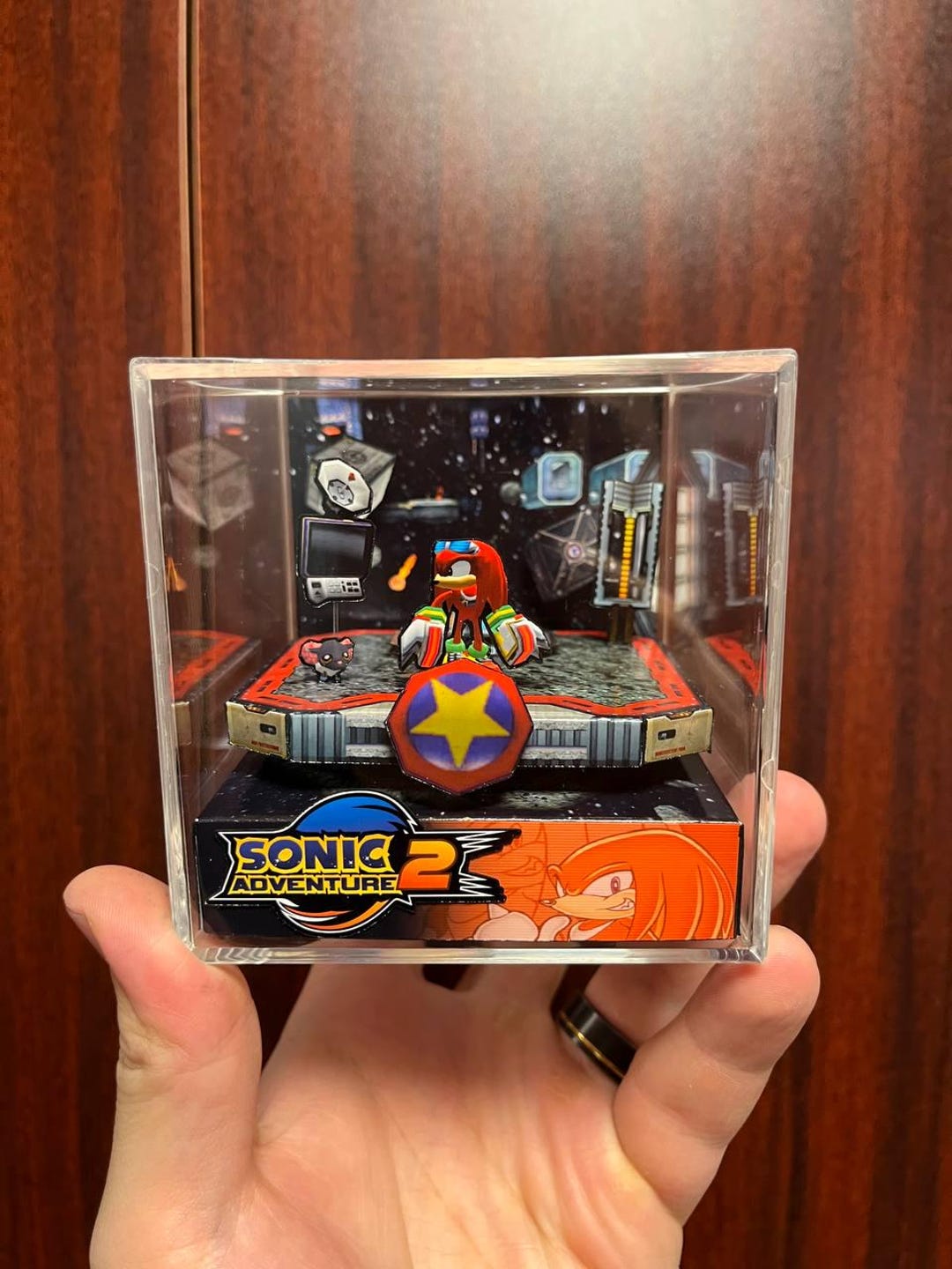 Sonic Adventure 2 (meteor Herd) Diorama Cube | Handmade Video Game Art ...