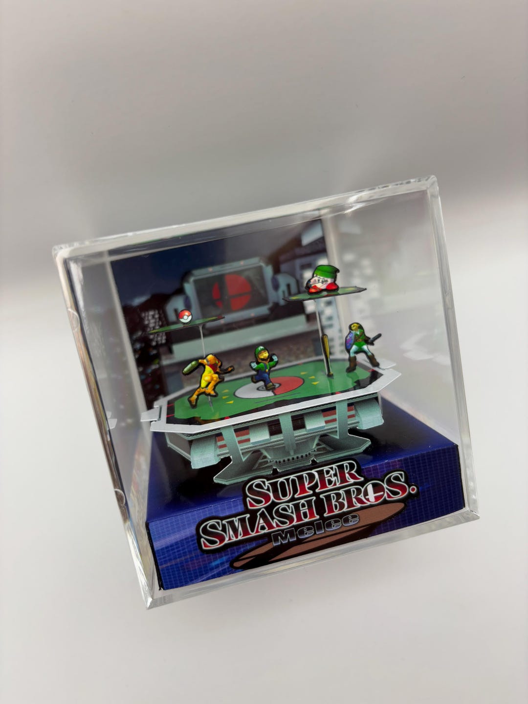 Super Smash Bros Melee | Pokemon Stadium | Video Game Diorama Cube ...