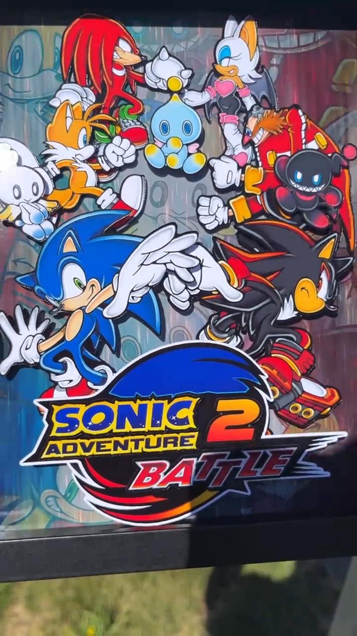 SA2 Shadow Box 8"x10" | Handmade Video Game Art! - Etsy