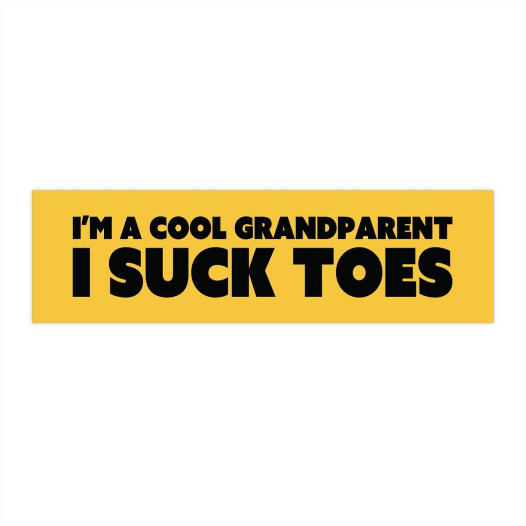 I Suck Toes Bumper Sticker Magnet, Offensive Gag Gift - Etsy