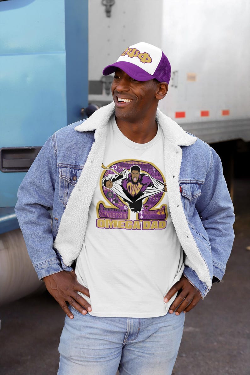 Omega Dad T-shirt | Super Dad Father's Day Tee | Que Dad Gift | Omega ...