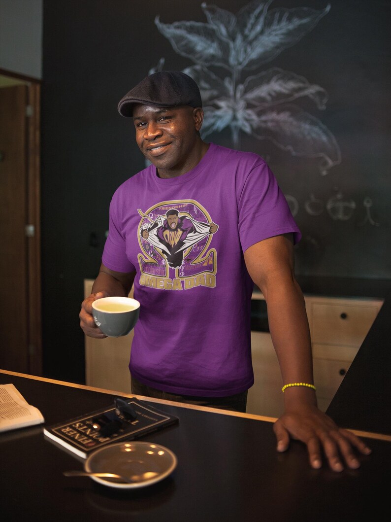 Omega Dad T-shirt | Super Dad Father's Day Tee | Que Dad Gift | Omega ...