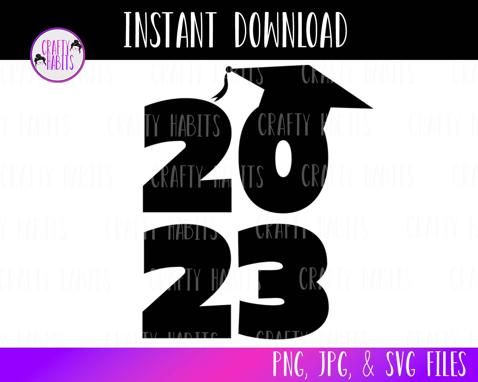 Graduación svg Graduado svg 2023 svg Felicidades Graduados - Etsy México