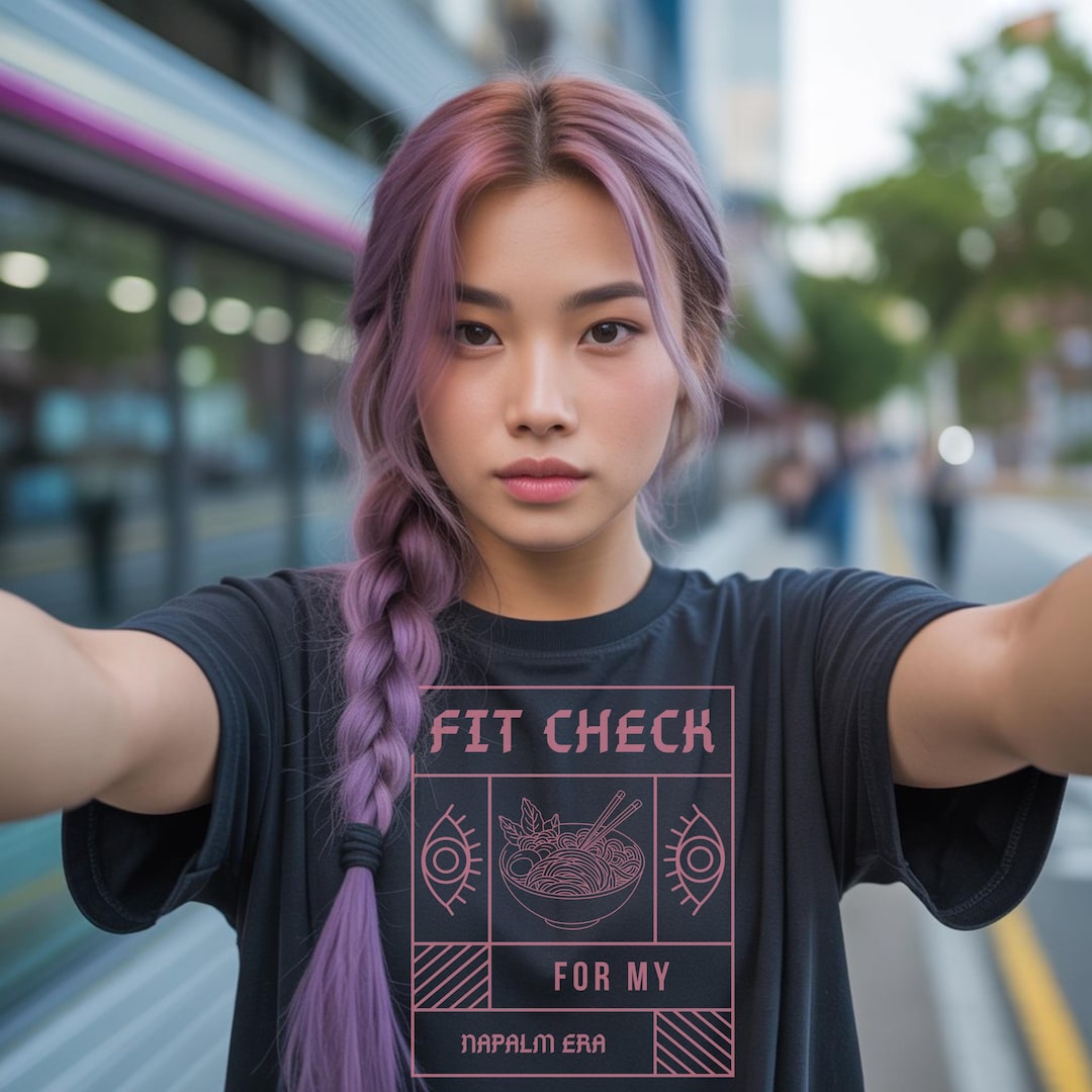 Napalm Era Ramen K-pop Demon Hunter Shirt - Huntrix Tiger Eye Design - Etsy