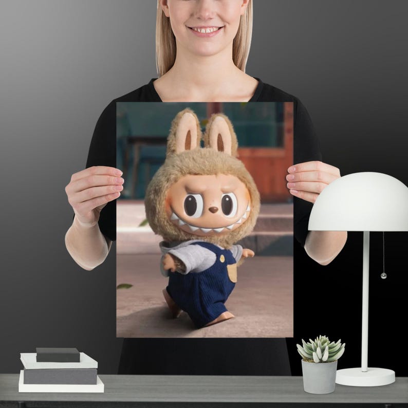 Labubu Aesthetic Poster - Etsy