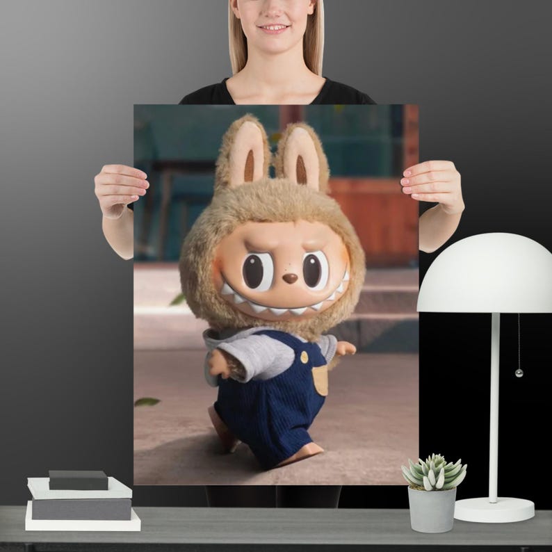 Labubu Aesthetic Poster - Etsy