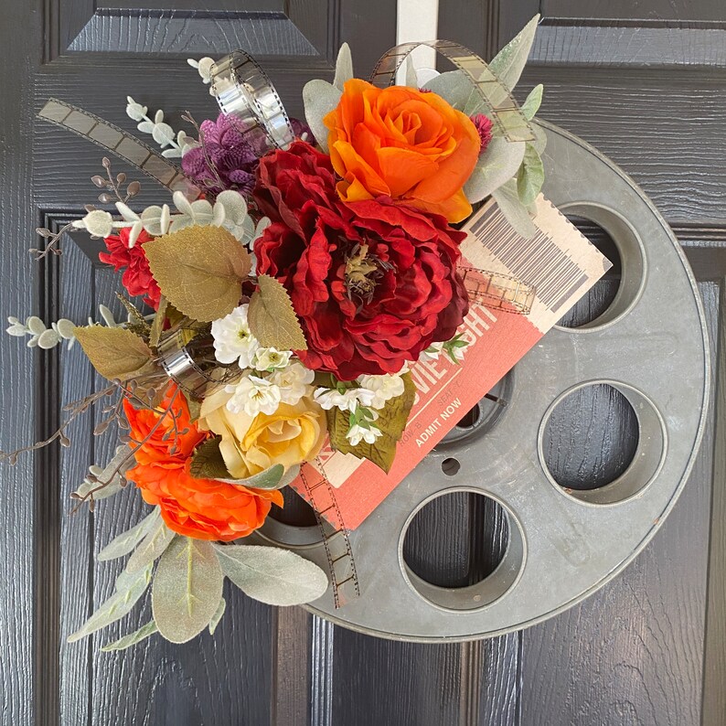 Floral Movie Ticket Reel/ Movie Decor - Etsy