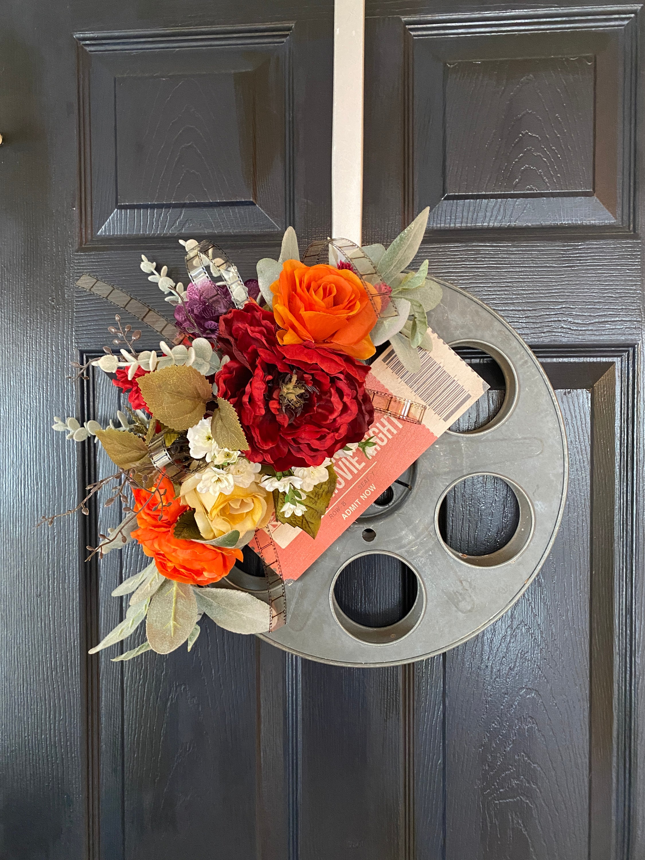 Floral Movie Ticket Reel/ Movie Decor - Etsy