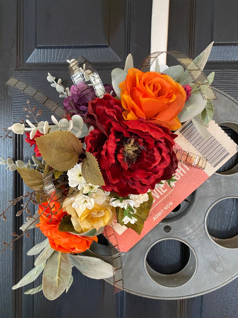 Floral Movie Ticket Reel/ Movie Decor - Etsy