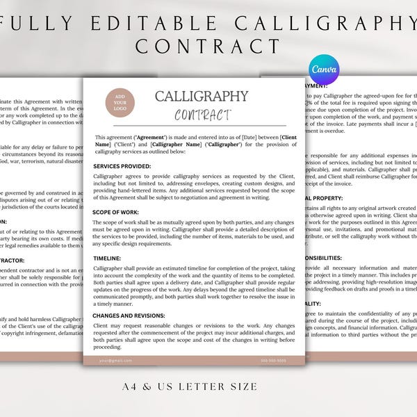 Calligraphy Service - Etsy