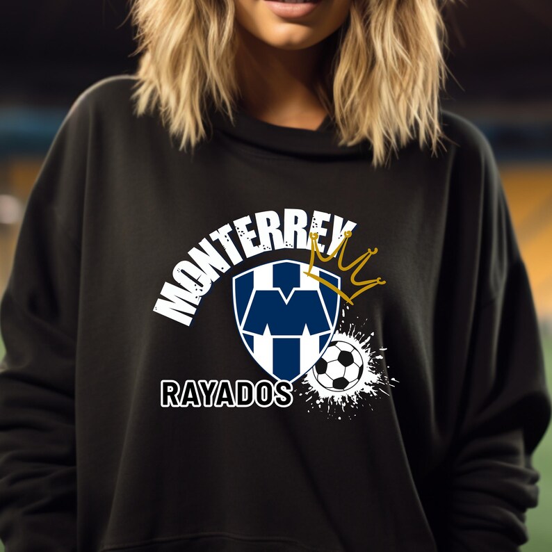C.F. Monterrey PNG Logo: Rayados Vector, Mexican Soccer (digital File ...