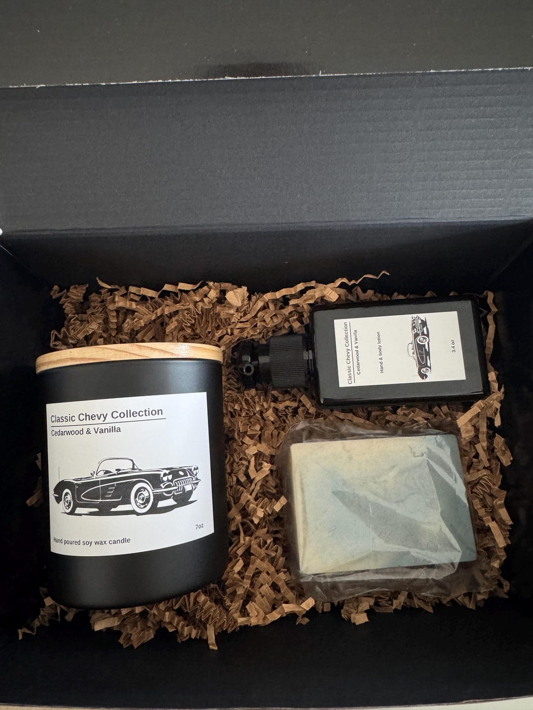Car Lover Gift Gift Box Set for Men Bathroom Collection Gift Idea for ...