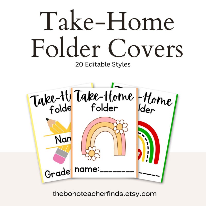 Folder Covers - Etsy