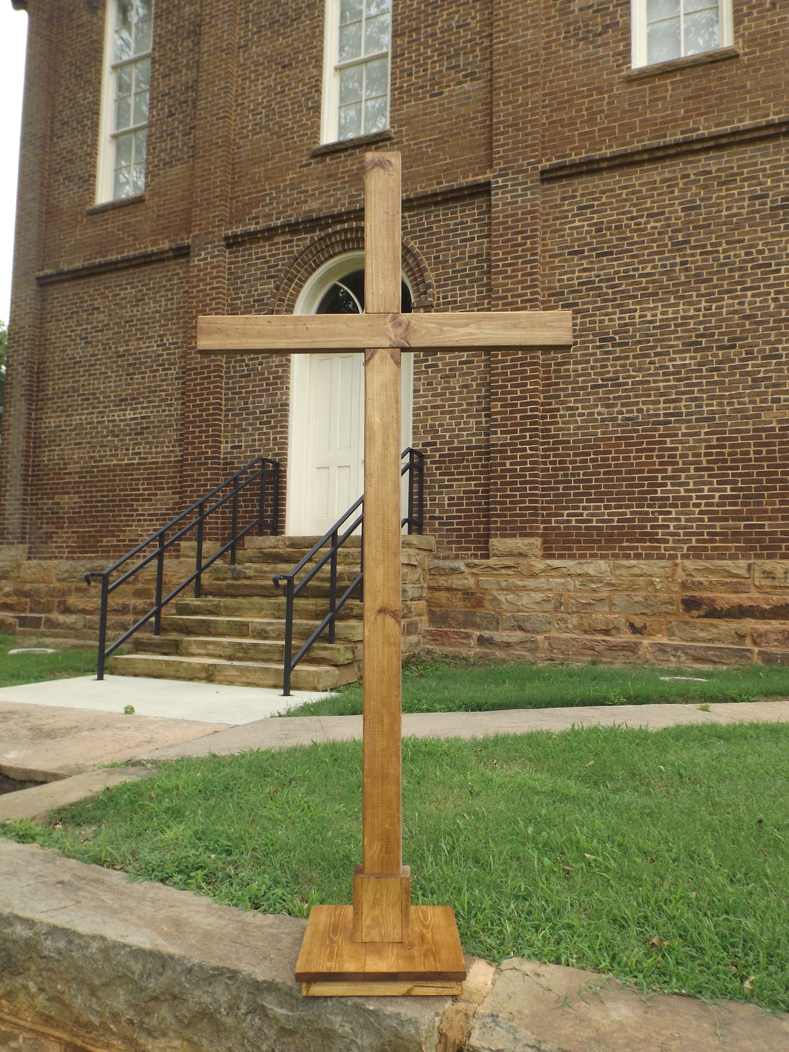 Wood Cross Religious Stand Standing Jesus Wedding Roadside 5 Etsy Wood Cross Religious Stand Standing Jesus Wedding Roadside 5 Etsy