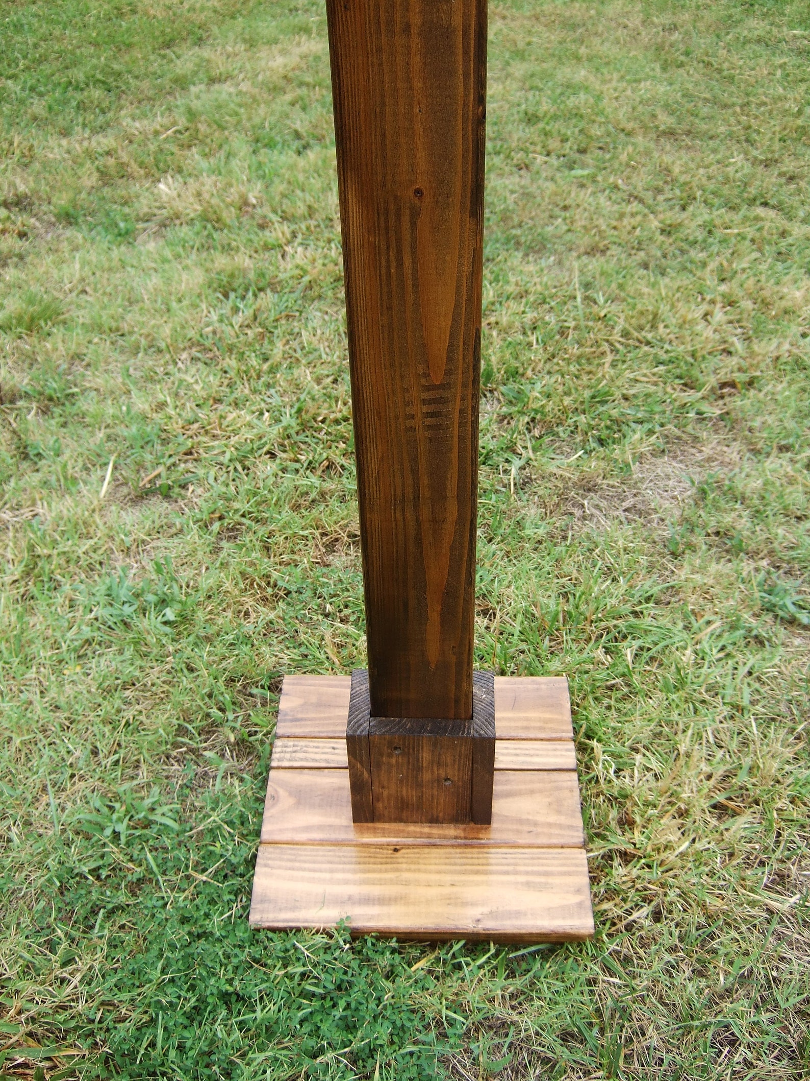 Wood Cross Religious Stand Standing Jesus Wedding Roadside 5 - Etsy