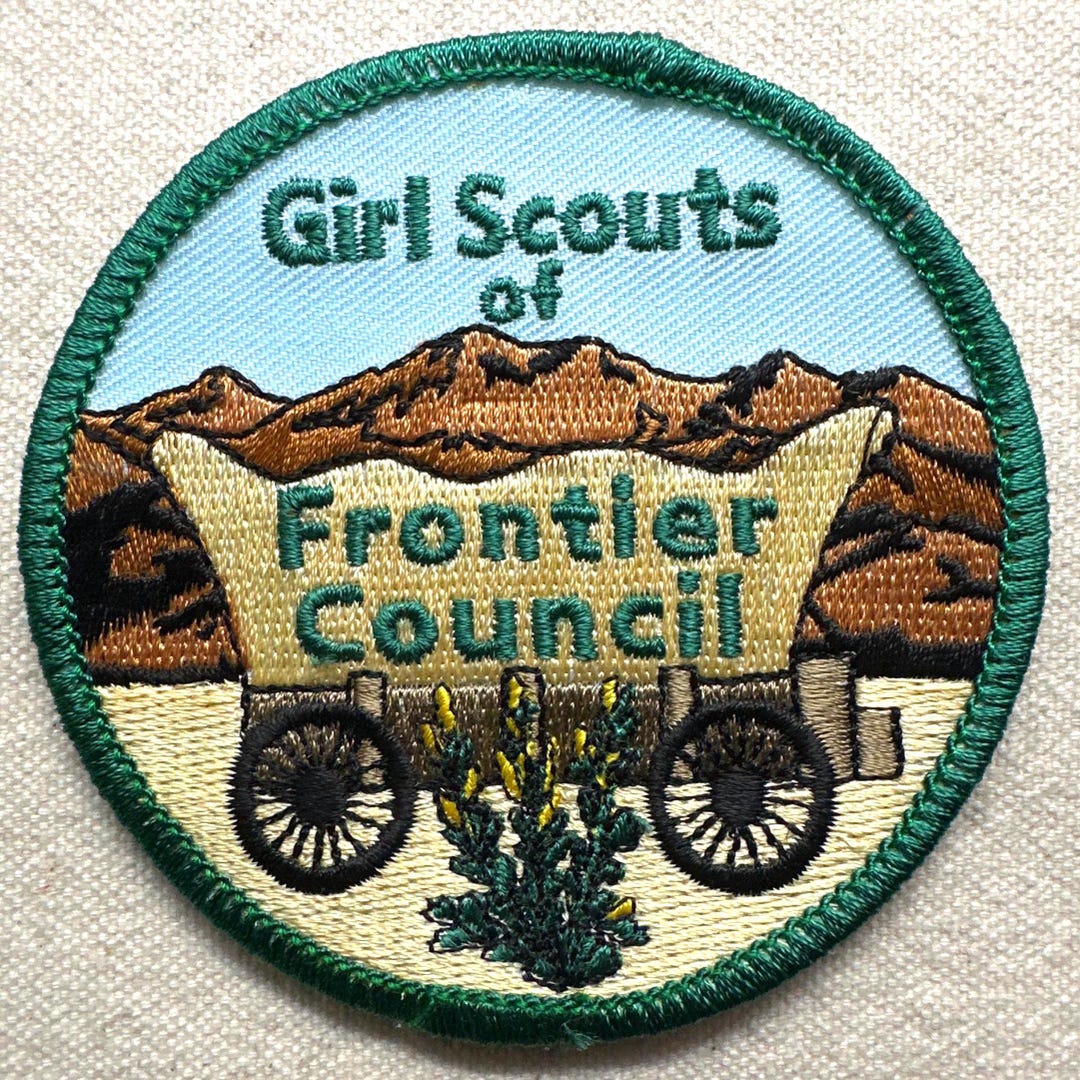 Vintage Council Patch: Frontier Girl Scout Council - Nevada - Etsy