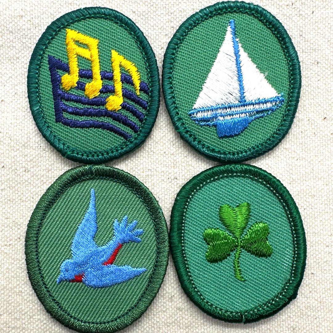 Vintage 1998-2010 Girl Scout Patches: Troop Crests - Plastic Backing - Etsy