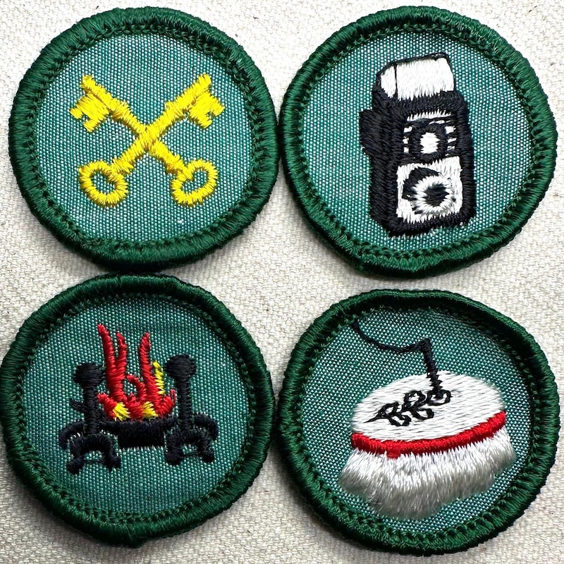 Vintage Girls Scouts Badges - Etsy