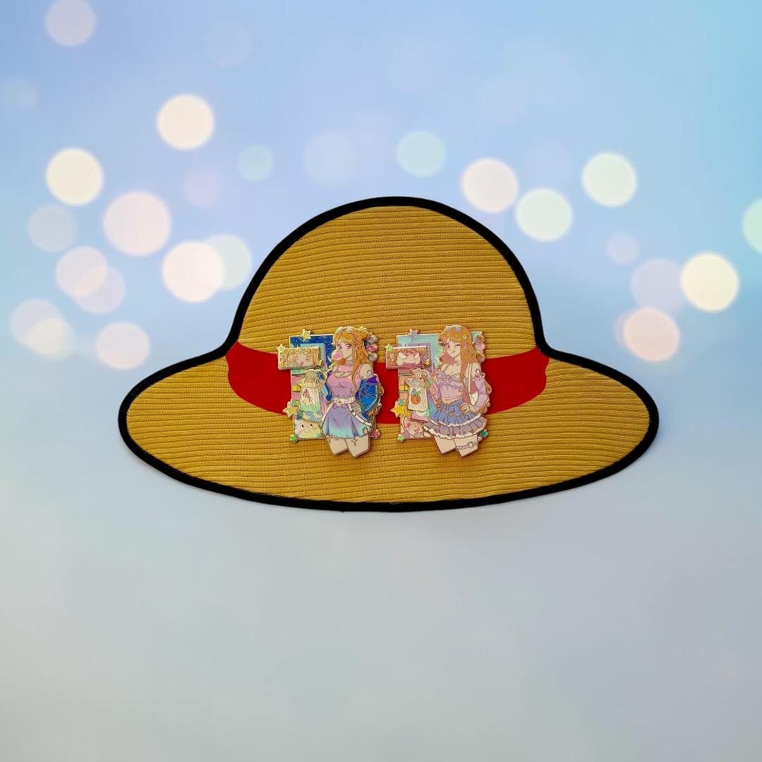 Straw Hat Pin Display Board – Layered Foam, Cork & Fabric Collector ...