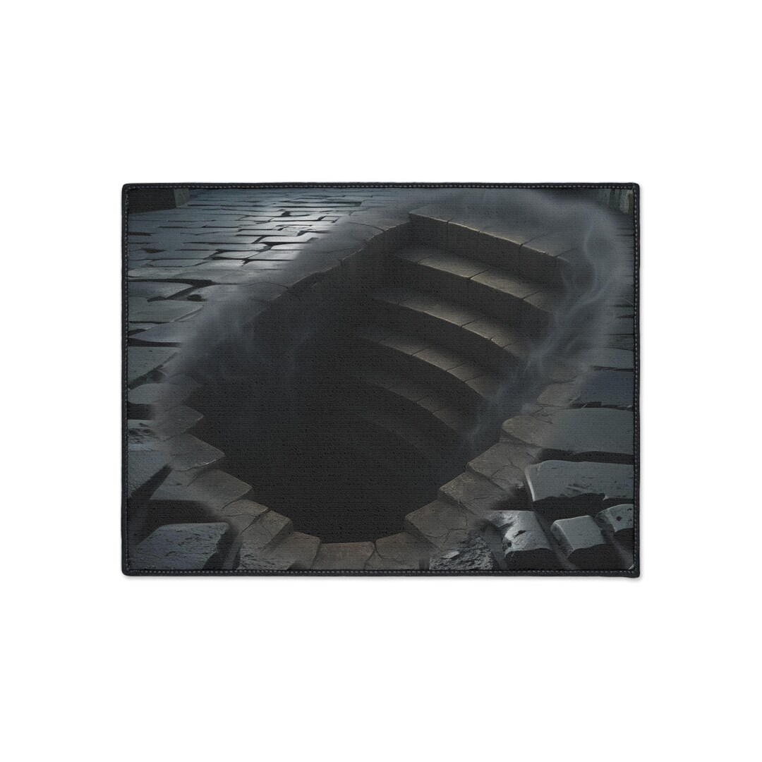 Mysterious Step Floor Mat | Entryway Rug, Hallway Magic Mat, Halloween ...