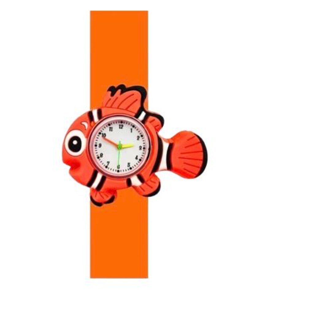 Nemo Watch Cute Fish Slap Watch for Kids or Adults Fun Cartoon Colorful ...
