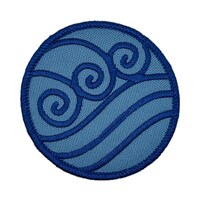 Patch Embroidered ~waves~ - Etsy