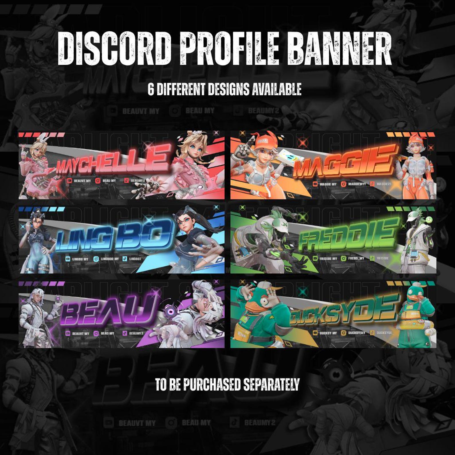 Discord Profile Banner - [farlight 84 Version] - Etsy