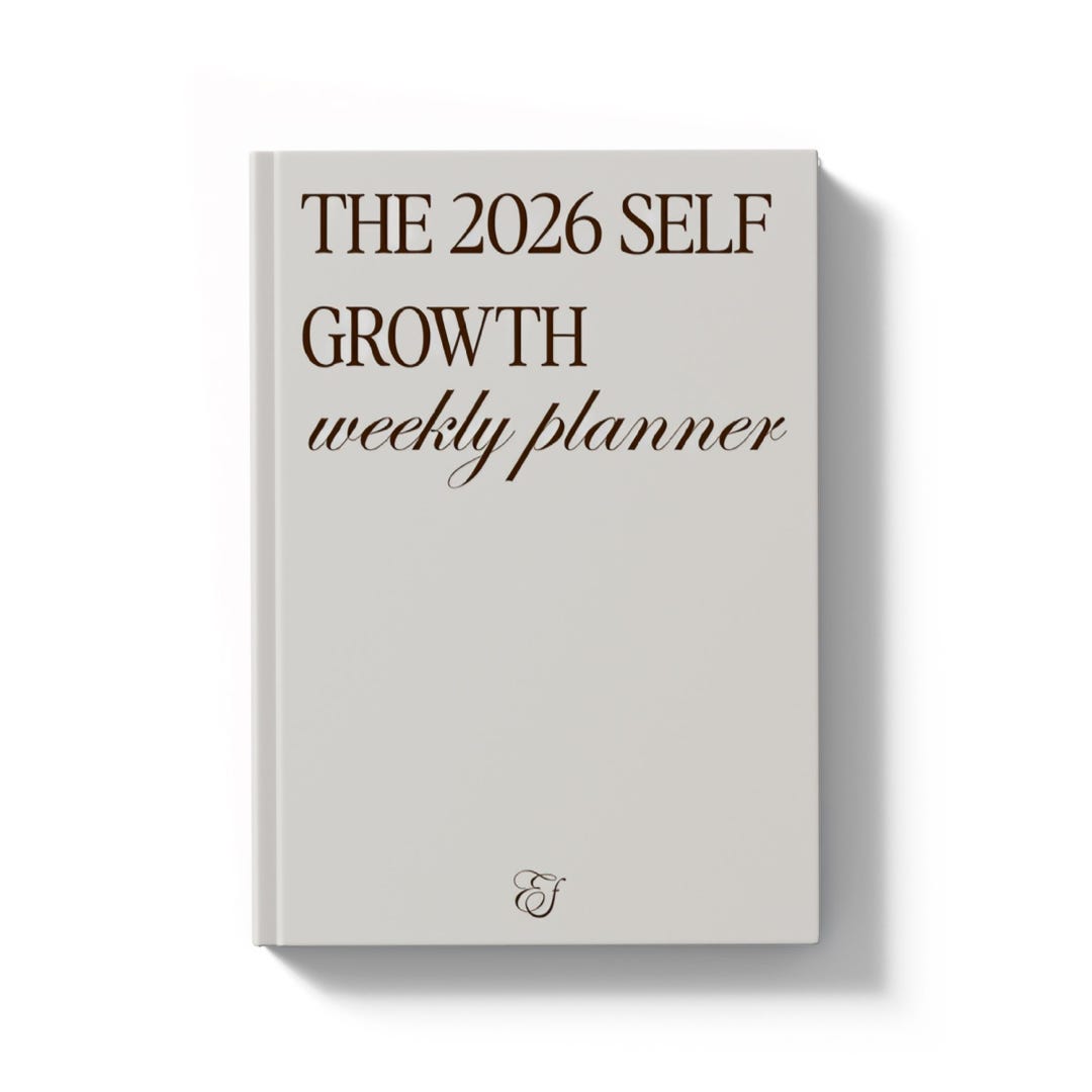 2026 Self Growth Planner – Minimalist A5 Beige Hardcover - Etsy