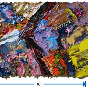 Original Oil Painting on Gallery Warped Stretched Canvas of 12 by 16 by ...