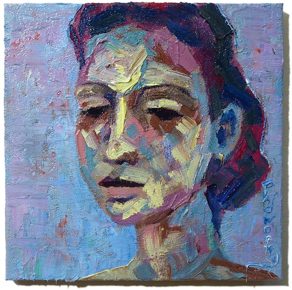 Original Oil Painting on Gallery Wrapped Stretched Canvas of | Etsy