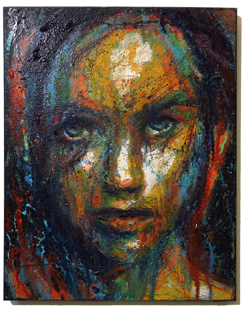 SOLD Original Oil Painting on Gallery Wrapped Stretched - Etsy