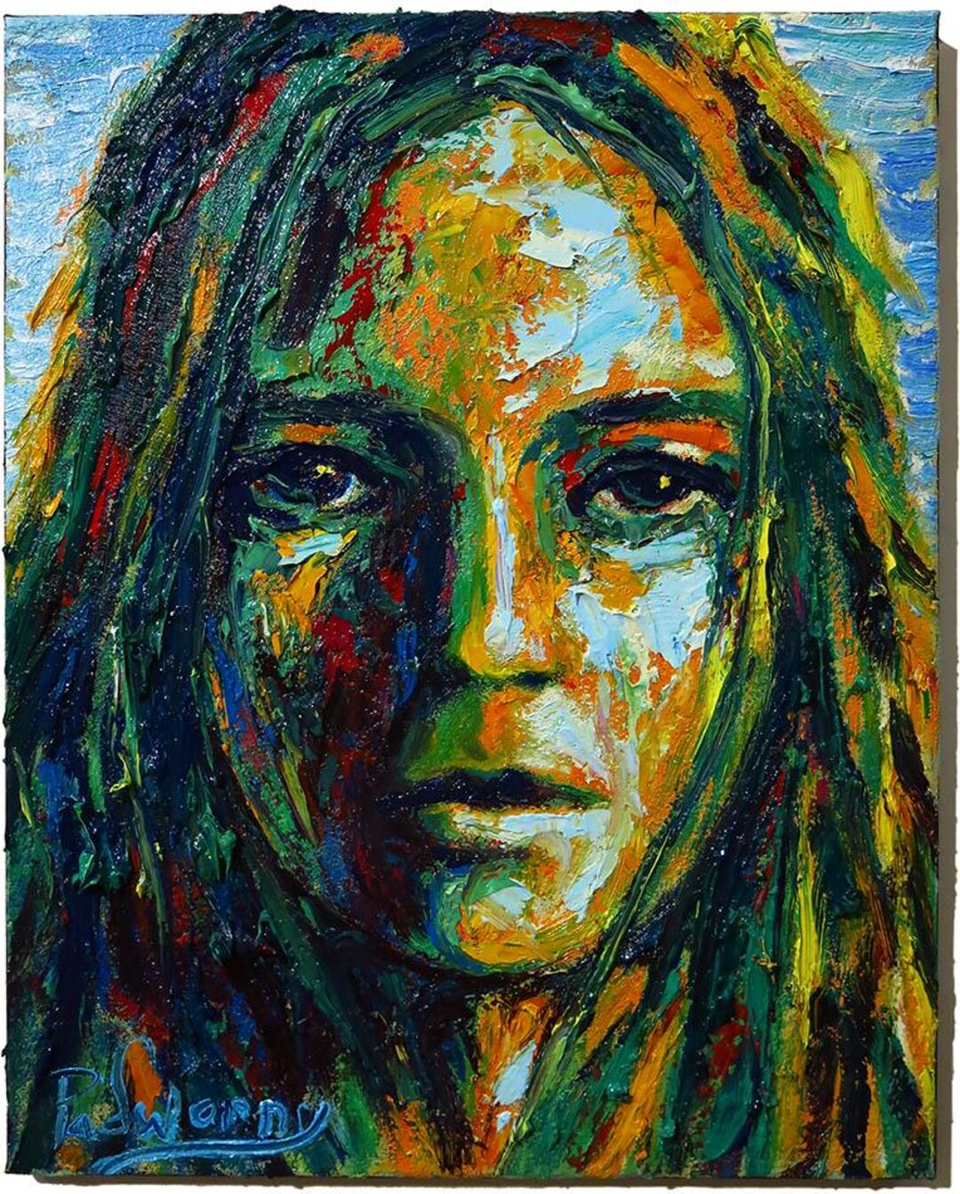 SOLD original Oil Painting on Gallery Wrapped Stretched Canvas of 20 by ...