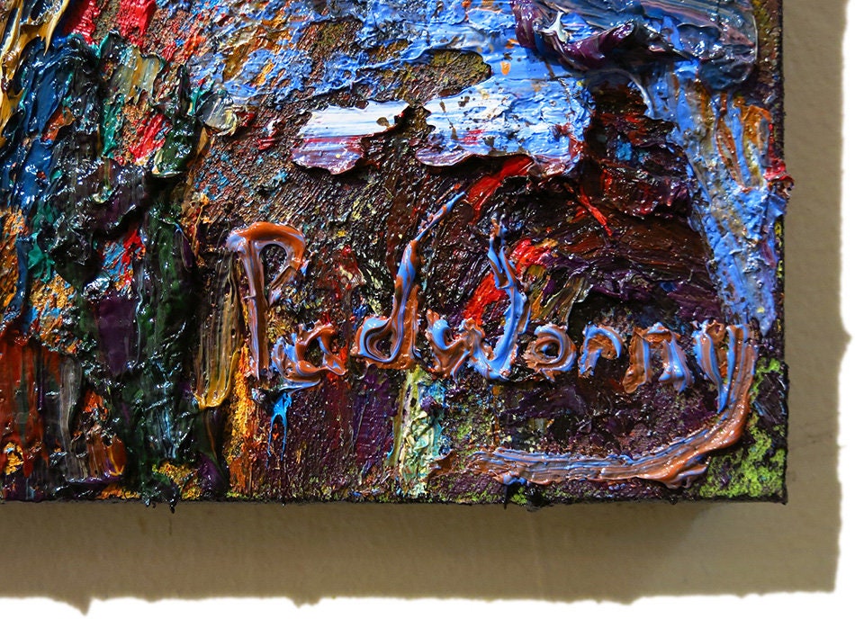 SOLD Original Oil Painting by David Padworny on Gallery Wrapped ...