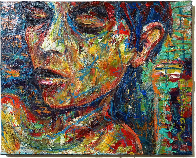 Original Oil Paint on Stretched Canvas of 16 by 20 by 3/4 In. / Impressionism Gallery NYC Signed ...