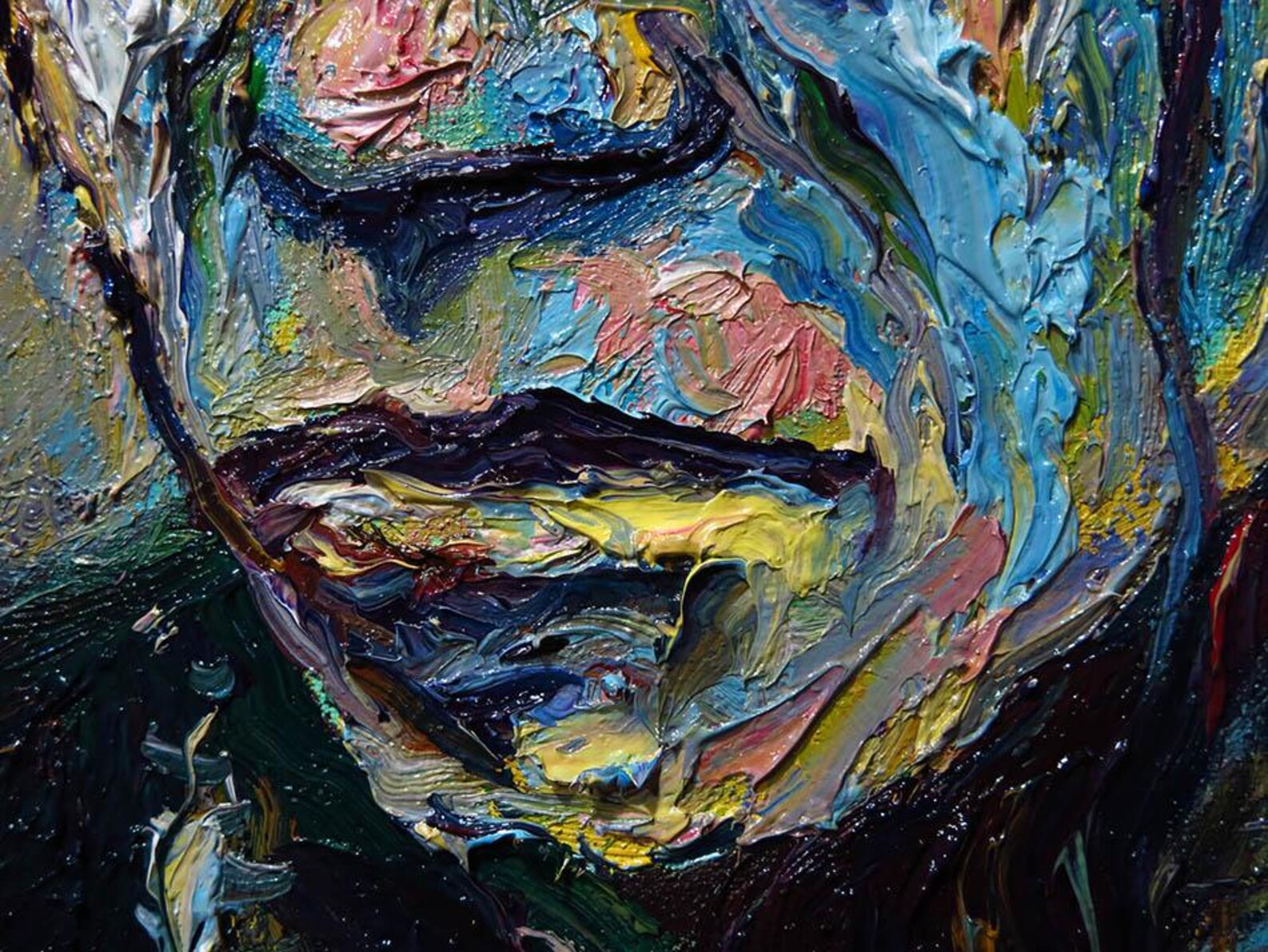 Original Oil Painting on Gallery Wrapped Stretched Canvas of 12 by 12 ...