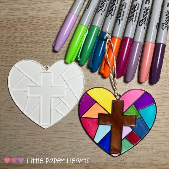 Cruz Con Corazón Para Colorear Tutorial Cómo Dibujar Una Cruz En 3D