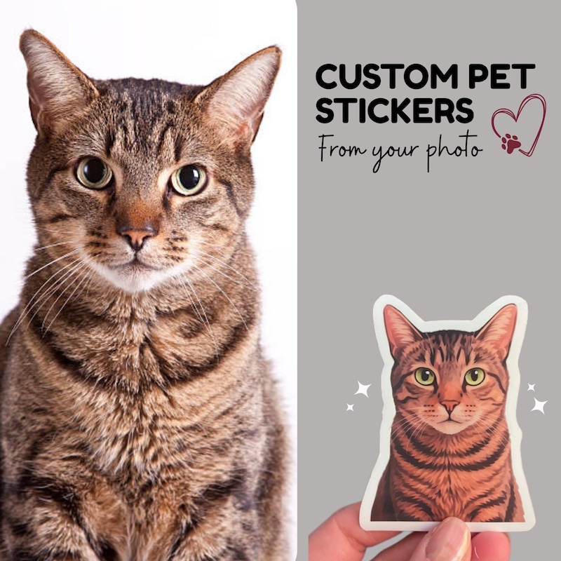 Custom Mini Dog Stickers - Etsy