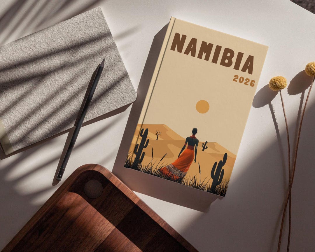 NAMIBIA Photo Album Template – Assouline Style to Download and ...
