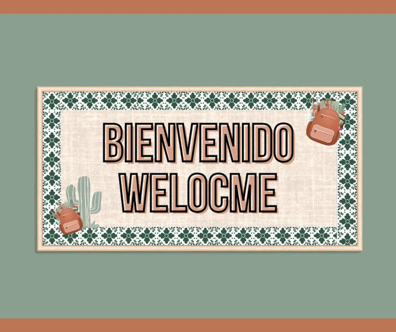 Cielito Lindo Bulletin Board Borders - Etsy