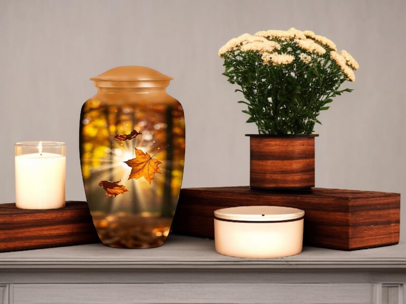 Sailing Ship Cremation Urn for Ashes – Nautical Memorial Urn Box ...