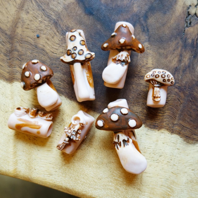Wood Dreadlock Bead Set - Etsy